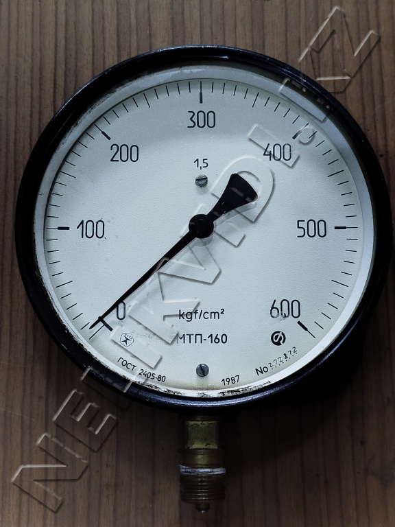 Манометр МТП-160 0-600kgf/cm2 купить